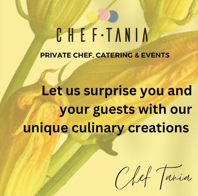 Contact us - Chef Tania